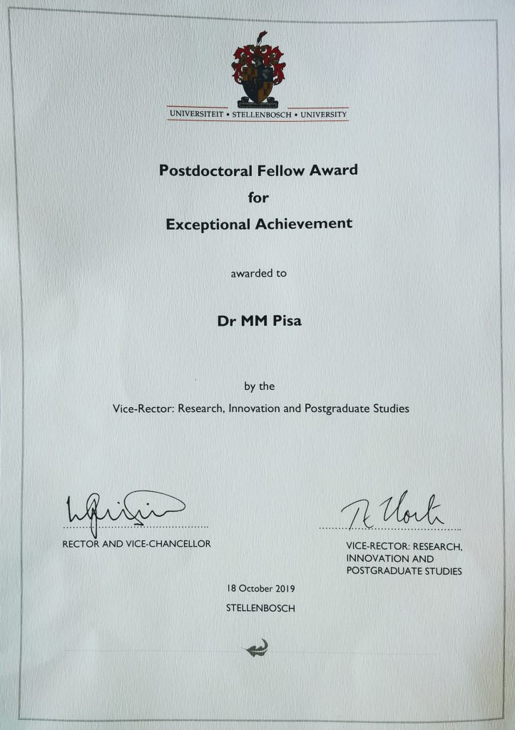 Awards & Fellowships – Mario Mairal