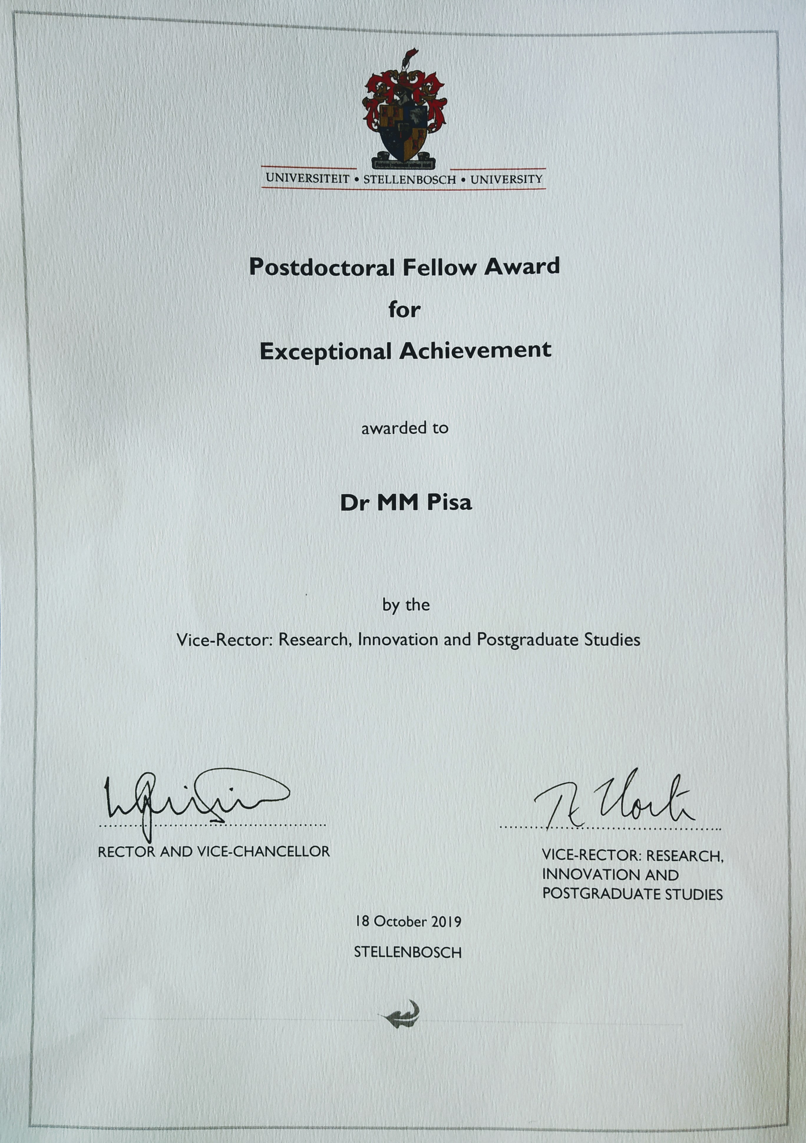 Awards Fellowships Mario Mairal
